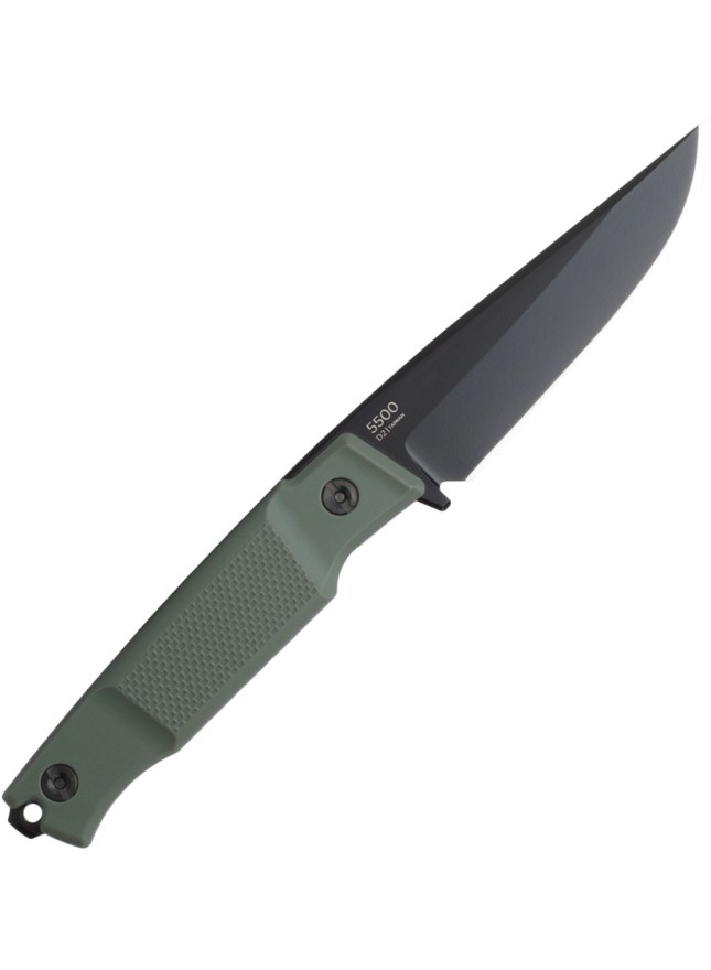 Ka-Bar Apex Fixed Blade D2 Steel Green GFN Handle