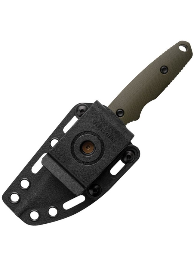 Vosteed H-Back full tang Fixed Blade 14C28N steel blackwash finish OD ...