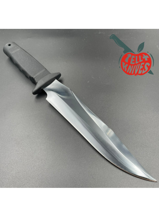 SOG Tigershark Midnite S.M. CA. SK5 carbon steel gun blued satin finish ...