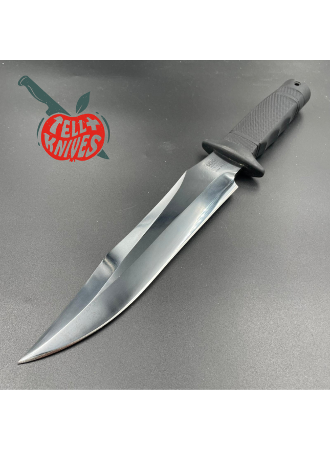 SOG Tigershark Midnite S.M. CA. SK5 carbon steel gun blued satin finish ...