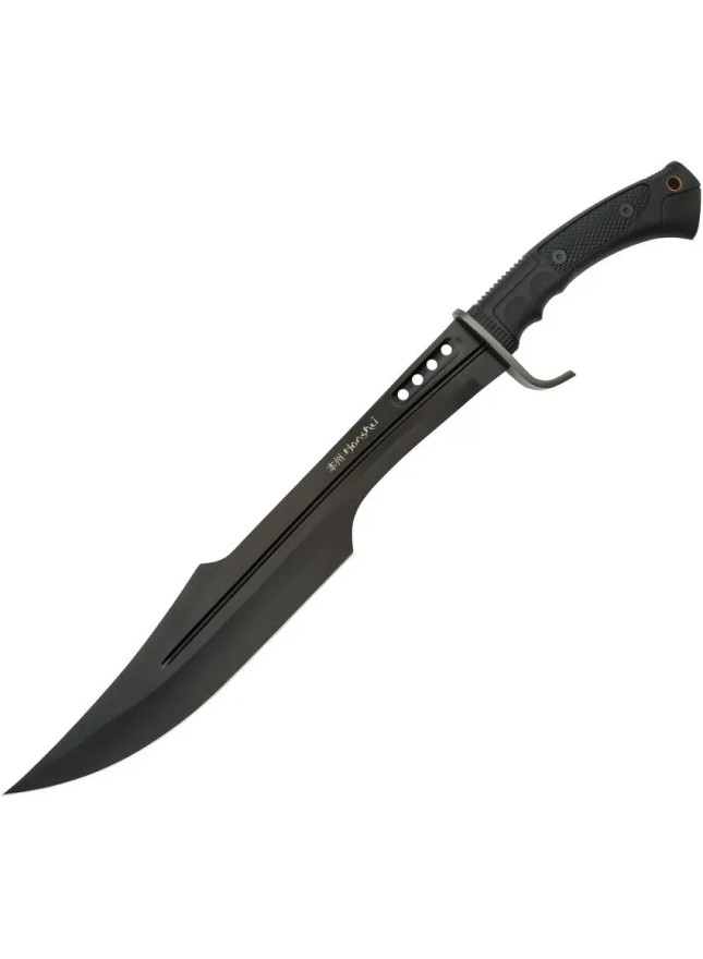 United Cutlery Honshu Spartan Knife Fixed Blade 7Cr17MoV Steel Black ...