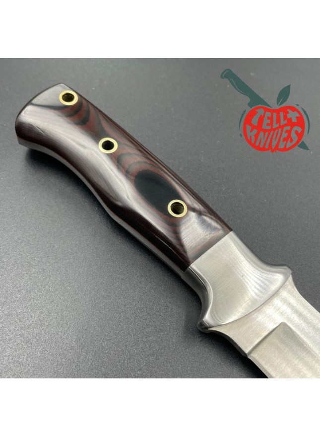 AL MAR KNIVES AMK SERE 3004 small Fighting Knife full tang AUS-6A steel ...