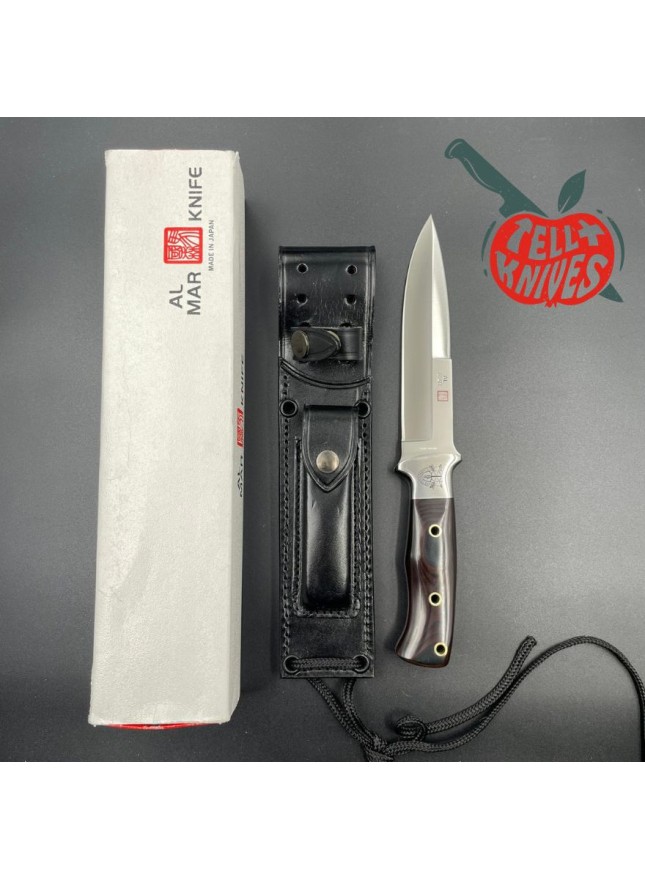 AL MAR KNIVES AMK SERE 3004 small Fighting Knife full tang AUS-6A steel ...