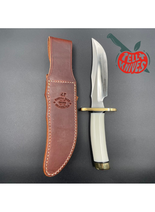 Randall Made Knives Model 4-6F Fighter forged carbon steel white ...