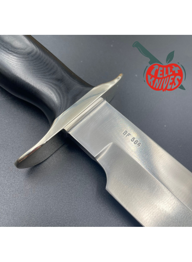 Randall Buxton Fighter Full Tang Stainless steel nickel silver hilt ...