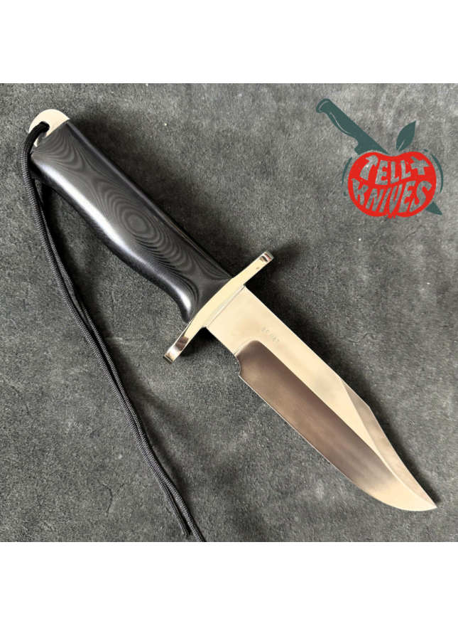 Randall Buxton Fighter Full Tang Stainless steel nickel silver forward ...