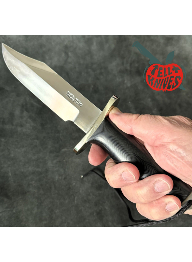 Randall Buxton Fighter Full Tang Stainless steel nickel silver forward ...