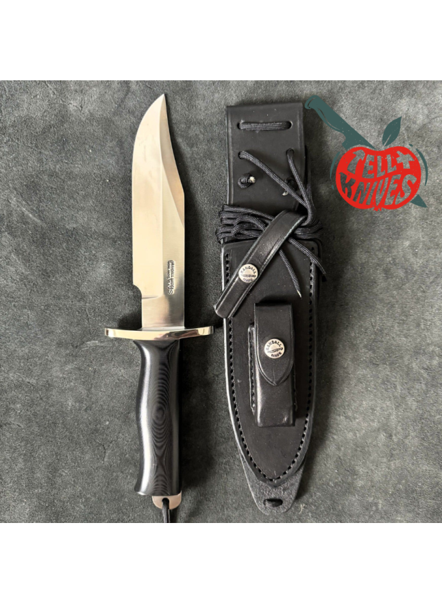 Randall Buxton Fighter Full Tang Stainless steel nickel silver forward ...