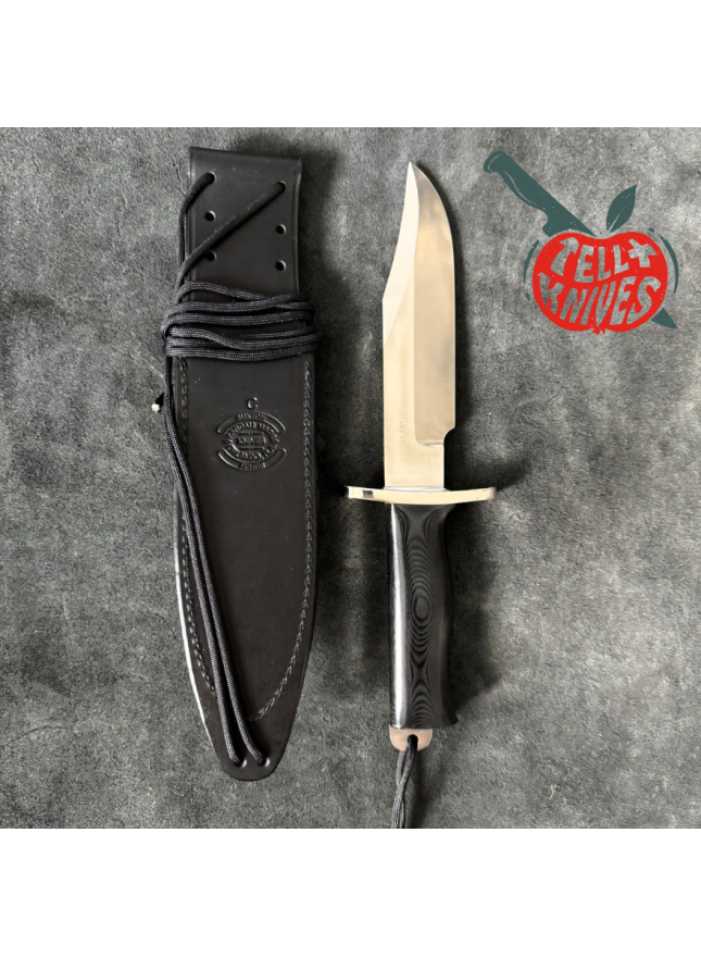 Randall Buxton Fighter Full Tang Stainless steel nickel silver forward ...