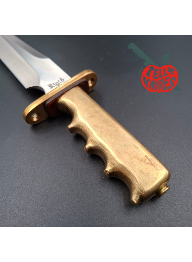 Trench Knife Custom Vintage 80ies RIGID blade SEKI Japan Swiss Legal ...