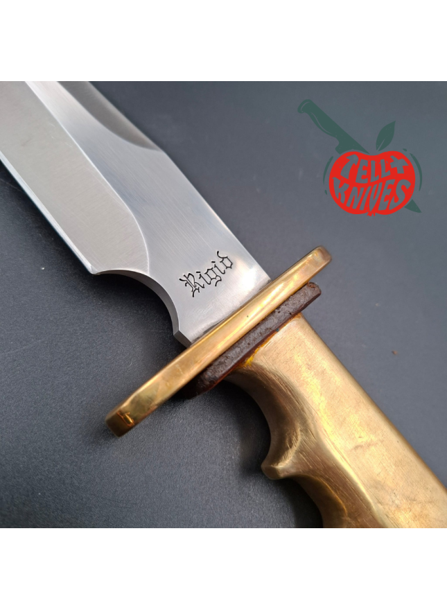 Trench Knife Custom Vintage 80ies RIGID blade SEKI Japan Swiss Legal ...