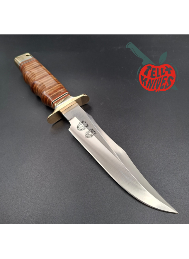 Al Mar Knives 4008 MACV SOG Fighting Knife SF stacked leather handle ...