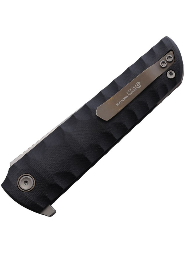 North Mountain Blade Chop Plus SLD-Magic Steel Linerlock Black G10 handle