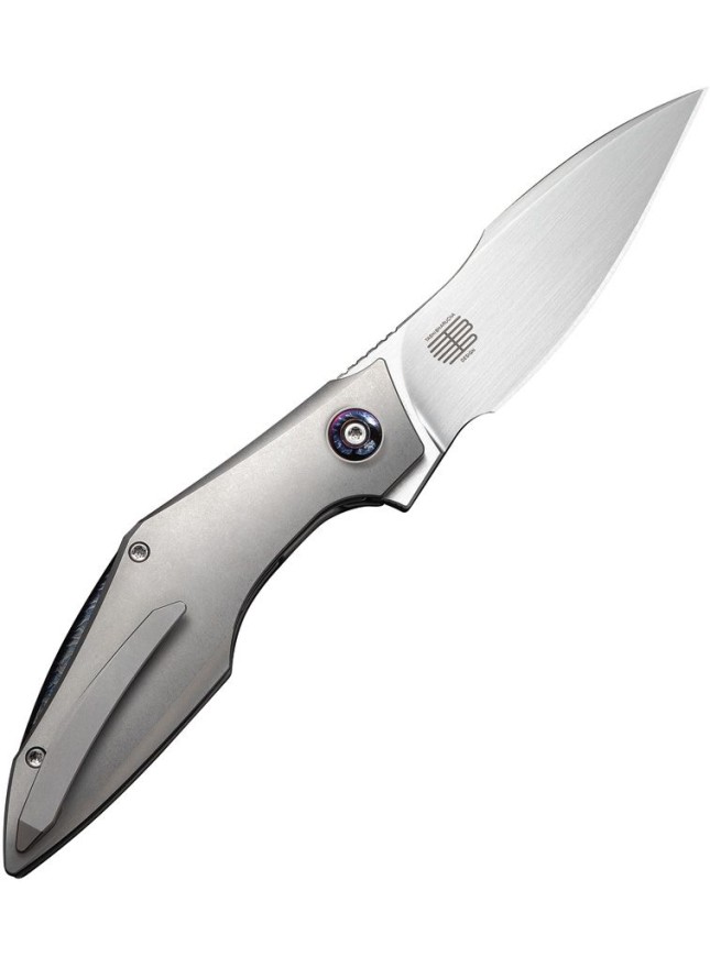 We Knife Co. Krait Snake Nested Framelock M390 premium steel satin ...