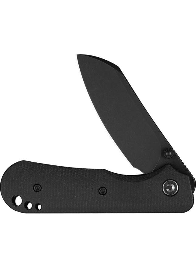 Civivi Crabby Folding Knife 14C28N Steel Black Micarta Handle