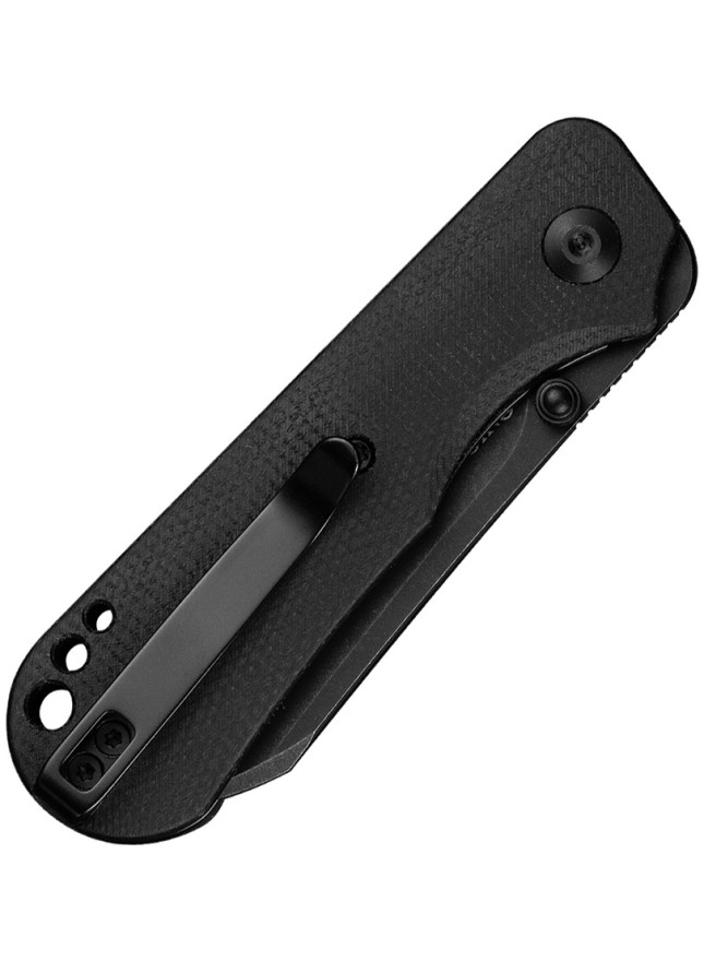 Civivi Crabby Folding Knife 14C28N Steel Black Micarta Handle