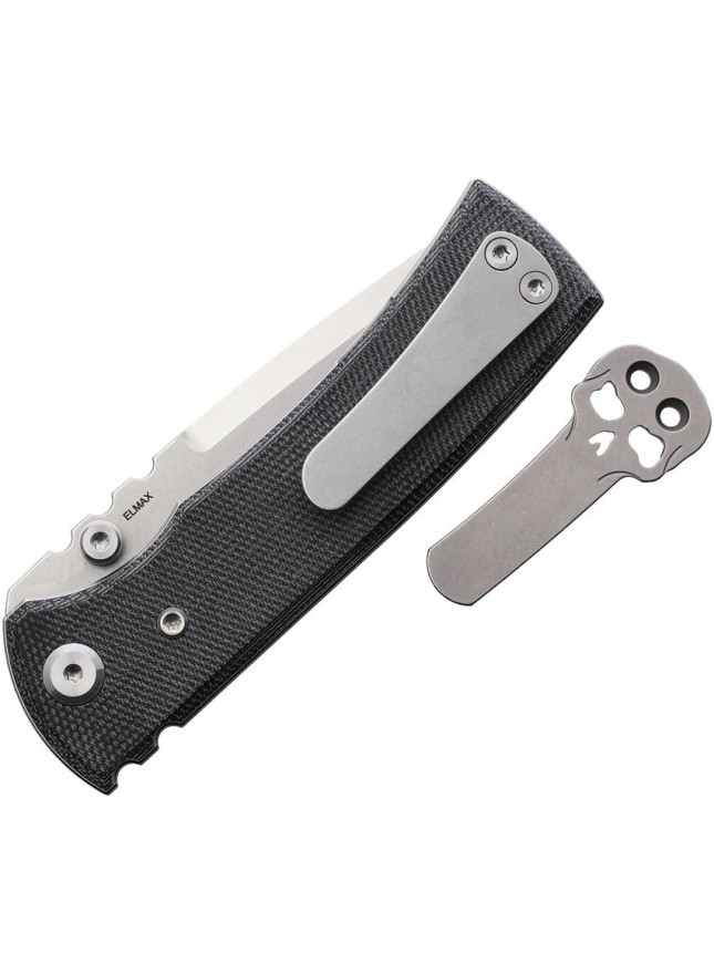 Chaves Knives Redencion Street Linerlock Elmax steel stonewash and ...