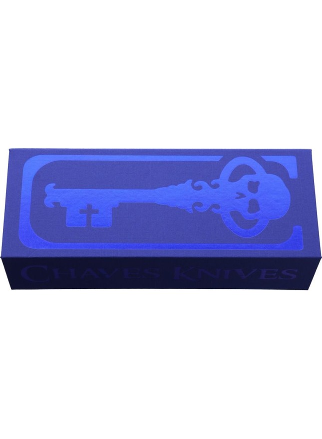 Chaves Knives Redencion Street Linerlock Elmax steel stonewash and ...