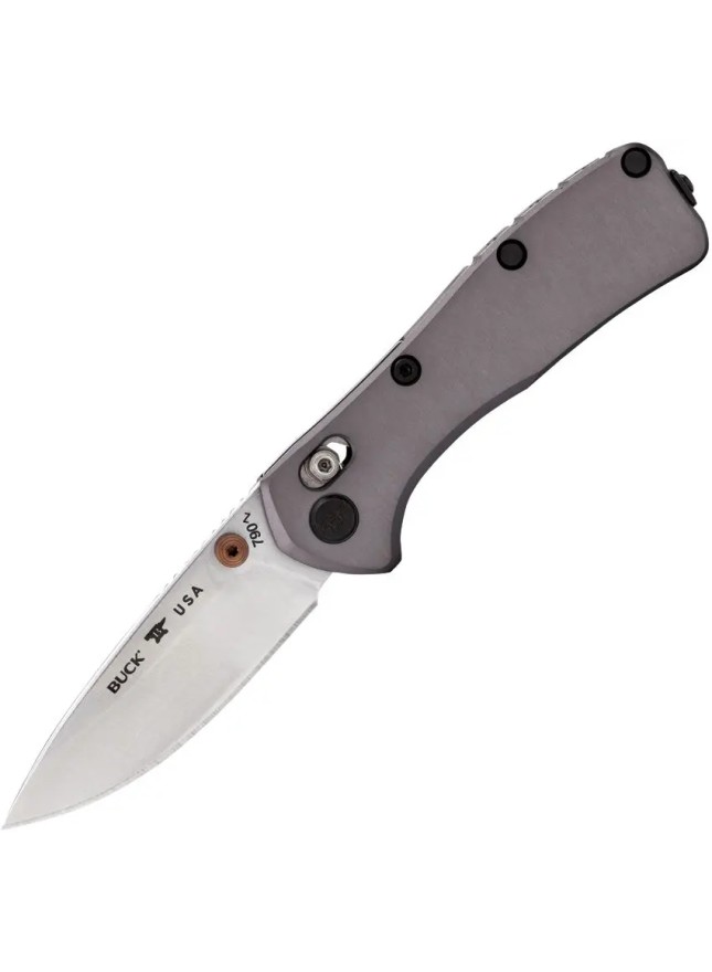BUCK Mini Range Elite folding knife Crossbar Lock MagnaCut stainless ...