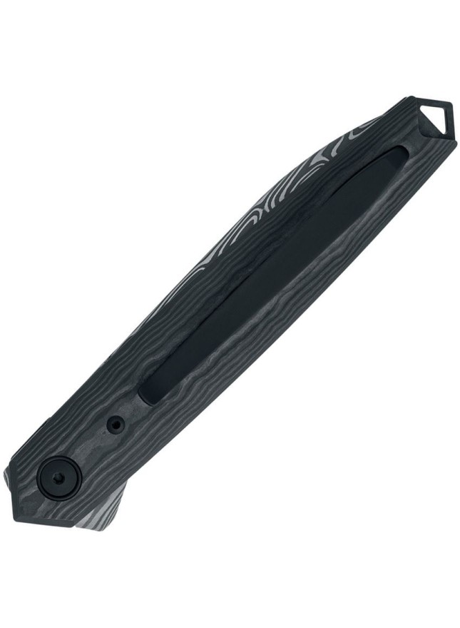 FOX Knives Pacifico Damascus blade Linerlock Black Camo FatCarbon ...