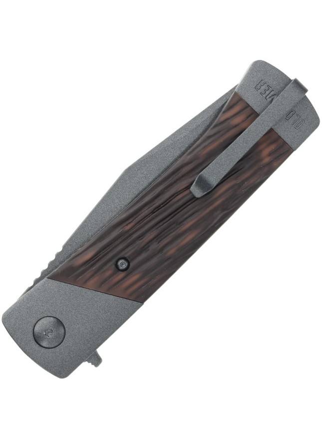 SCHRADE Frontier Folding Knife Linerlock stainless steel blade grey ...