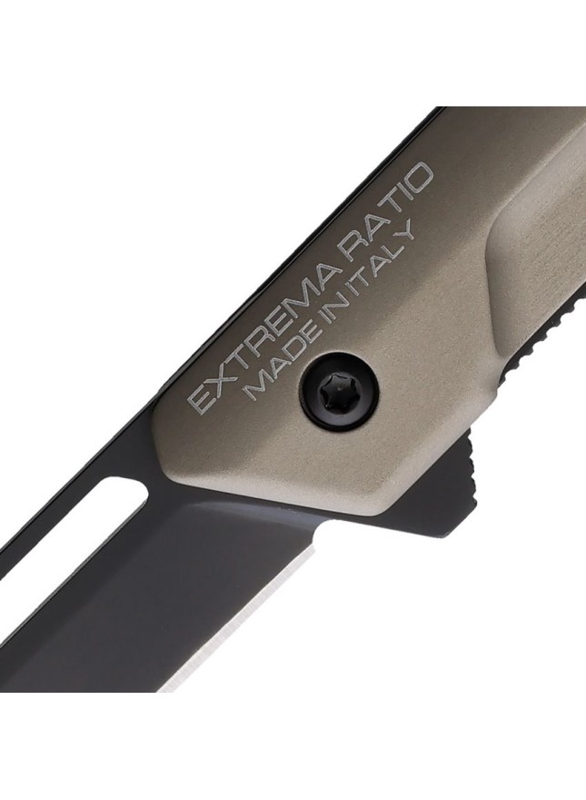Extrema Ratio Ferrum T N690 steel black MIL-C-13924 burnished blade mud ...
