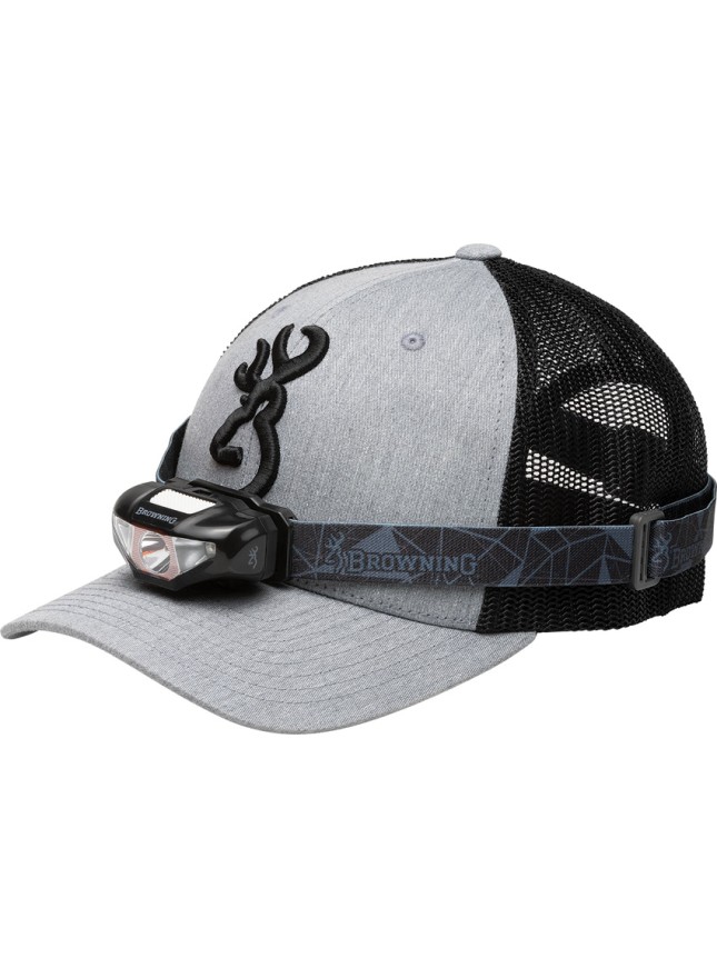 Browning Headlight Cap Combo Gray 3015