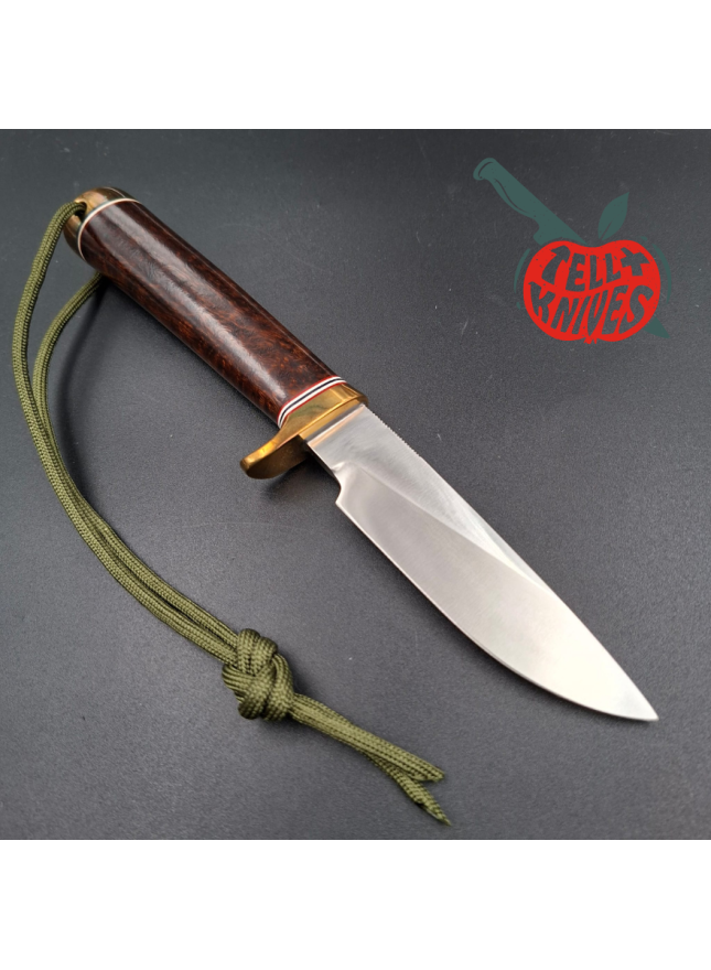 Randall Made Knives Model 26 - 4 Pathfinder stainless steel burl wood ...