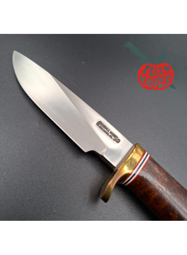 Randall Made Knives Model 26 - 4 Pathfinder stainless steel burl wood ...