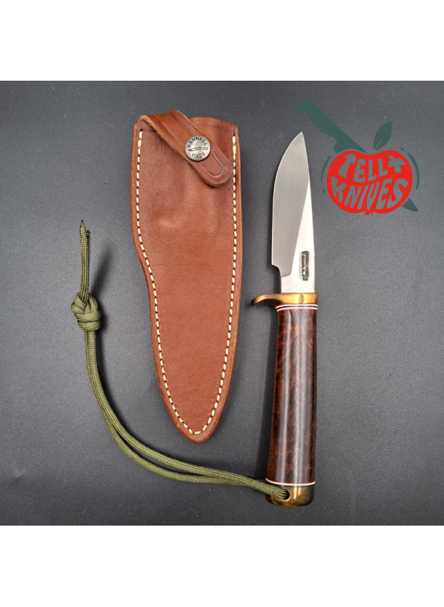 Randall Made Knives Model 26 - 4 Pathfinder stainless steel burl wood ...