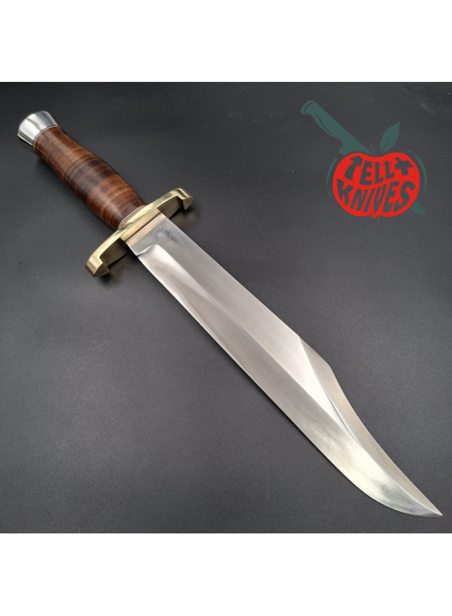 Randall Made Knives Model 12-11 Confederate Bowie forged carbon steel ...