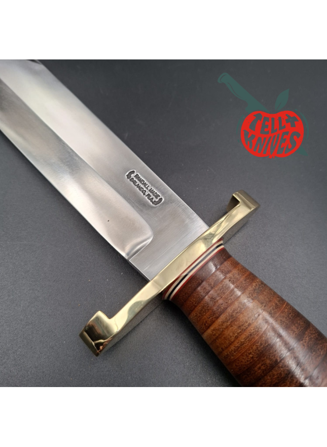 Randall Made Knives Model 12-11 Confederate Bowie forged carbon steel ...