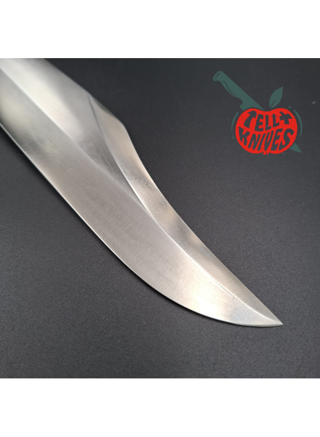 Randall Made Knives Model 12-11 Confederate Bowie forged carbon steel ...