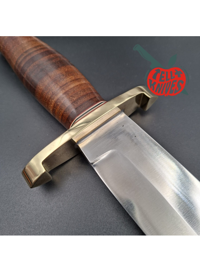 Randall Made Knives Model 12-11 Confederate Bowie forged carbon steel ...