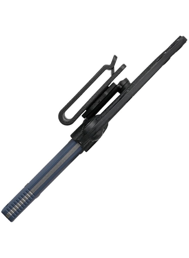 Vosteed H-Back full tang Fixed Blade 14C28N steel stonewash finish blue ...