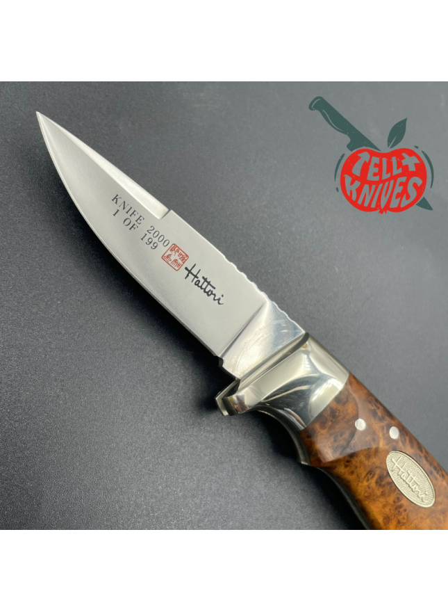 2000 Hattori Limited Edition H-51 folding knife VG-10 steel miror ...