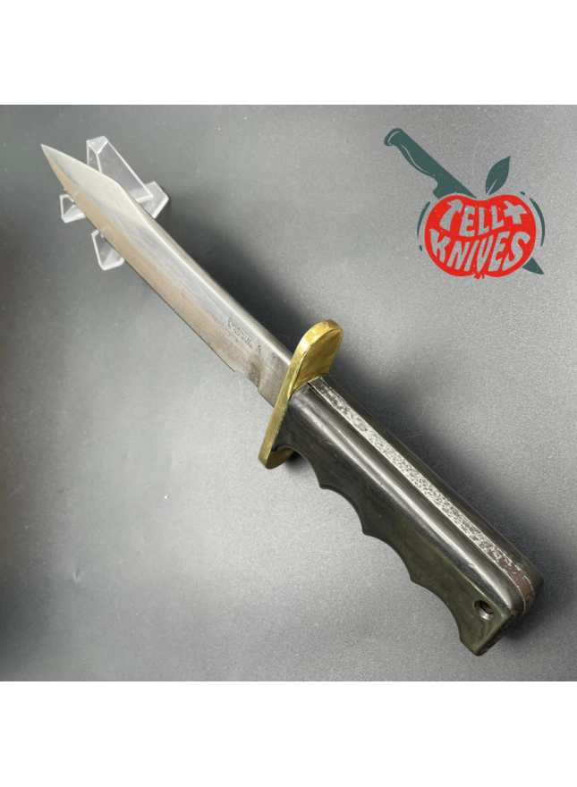 Randall Made Knives Vietnam Era Solingen Model 14 7.5 Humpback forged ...