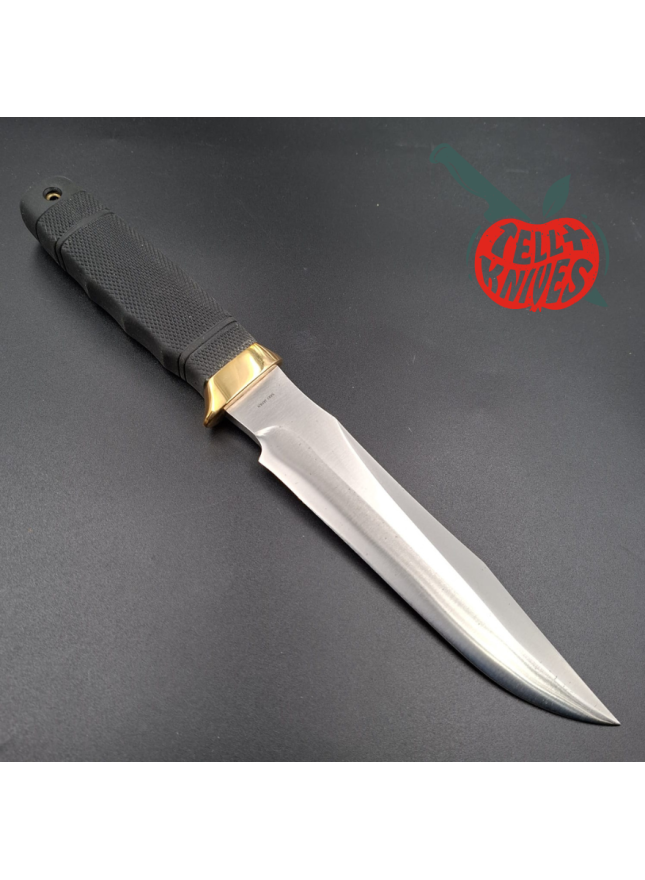 SOG Tech II SEKI JAPAN SK5 carbon steel blade satin finish brass guard ...