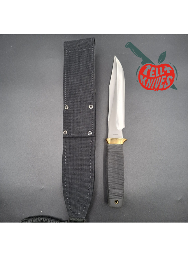 SOG Tech II SEKI JAPAN SK5 carbon steel blade satin finish brass guard ...