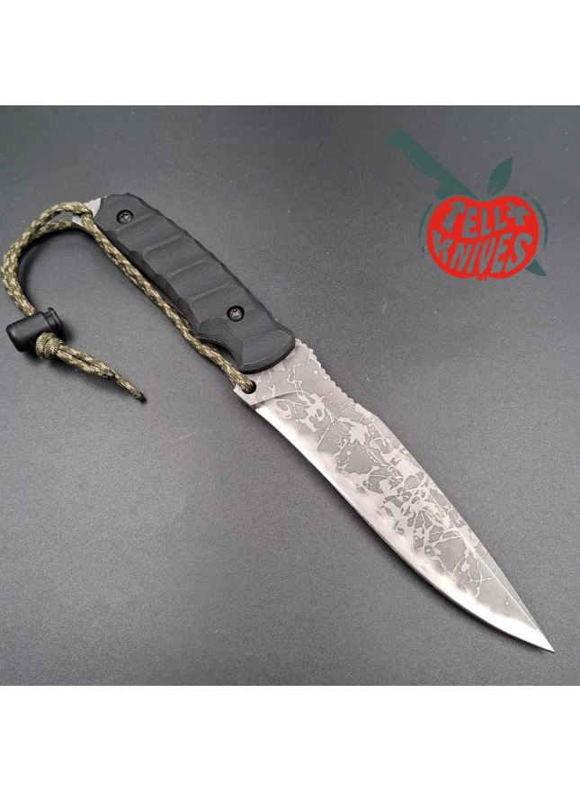 Kiku Matsuda King Fischer II full tang OU-31 stainless steel acid ...