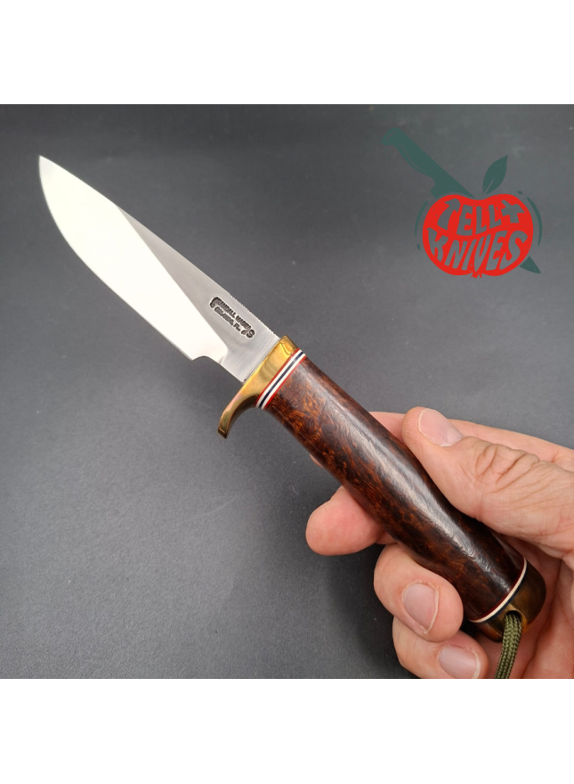 Randall Made Knives Model 26 - 4 Pathfinder stainless steel burl wood ...