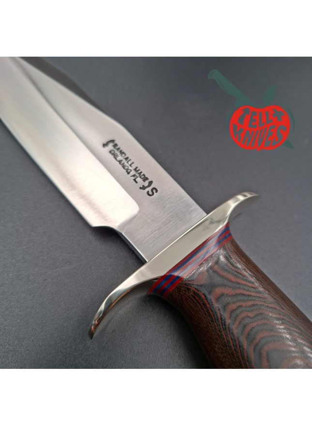 Randall Made Knives Model 15 5.5 Airman forged stainless steel black ...