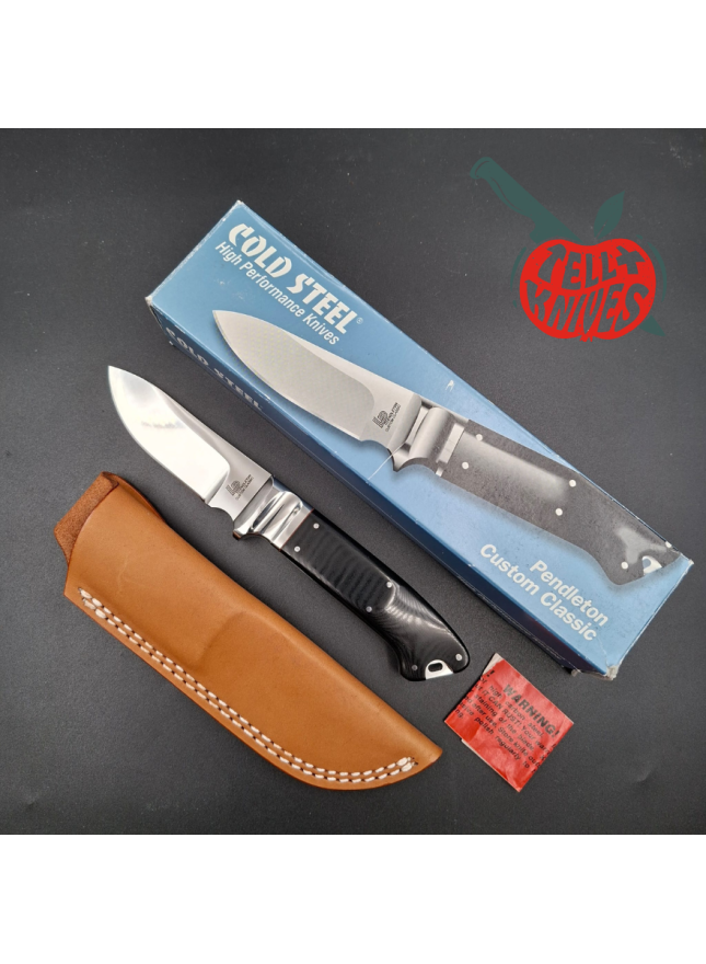 Cold Steel Pendleton Custom Classic Fixed Blade VG-1 SAN MAI black ...