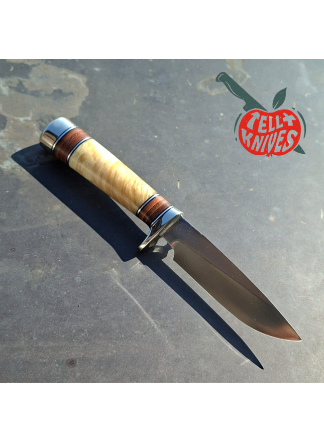 Randall Made Knives Model 26 - 4 Pathfinder carbon steel nickel silver ...