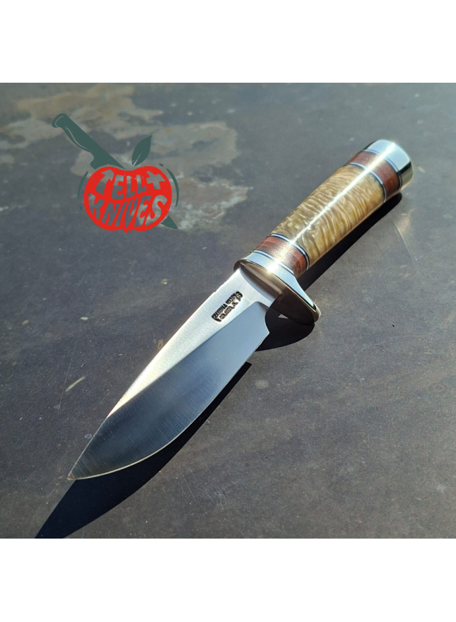 Randall Made Knives Model 26 - 4 Pathfinder carbon steel nickel silver ...