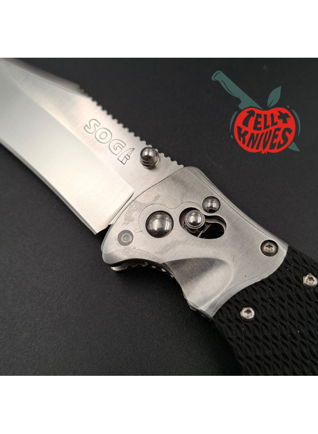 SOG 2006 TomCat 3.0 20th Anniversary VG-10 steel Kraton handle with ...