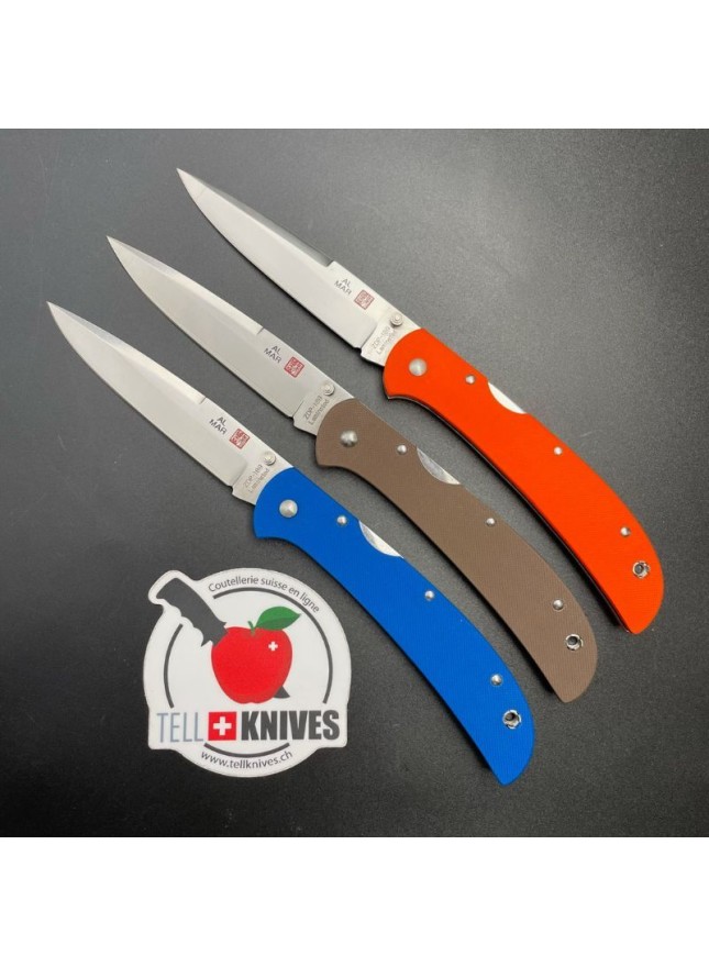 AL MAR - Eagle Heavy Duty Orange - Couteau de collection