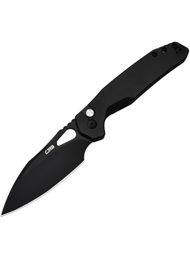 Frack Button Lock Black Sculpted