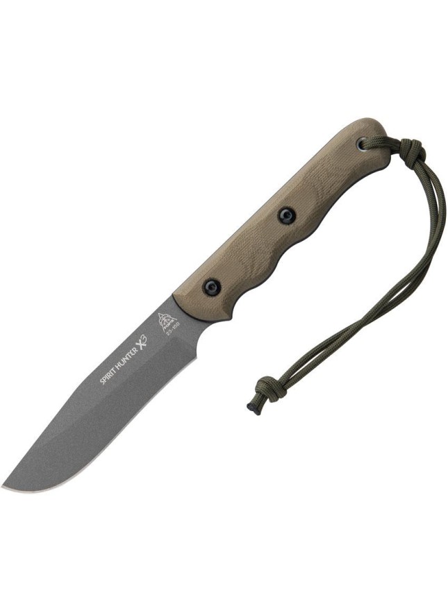 Spirit Hunter X3 Green Micarta