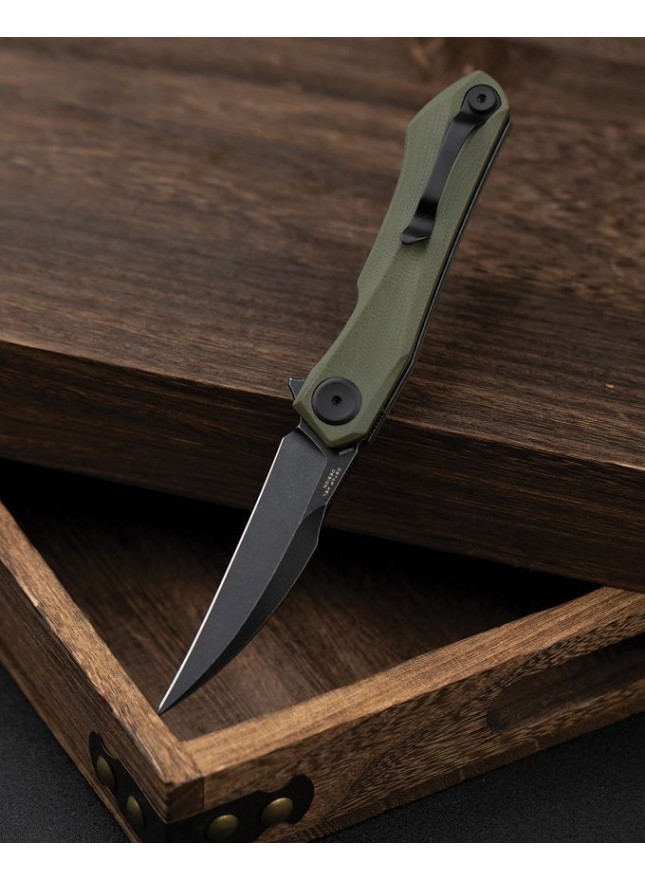 Ivy 14C28N Sandvik steel Blackwash OD green G10